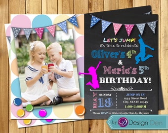 Split invitation | Etsy