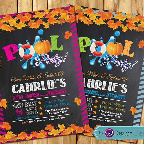 Winter Pool Party - Etsy