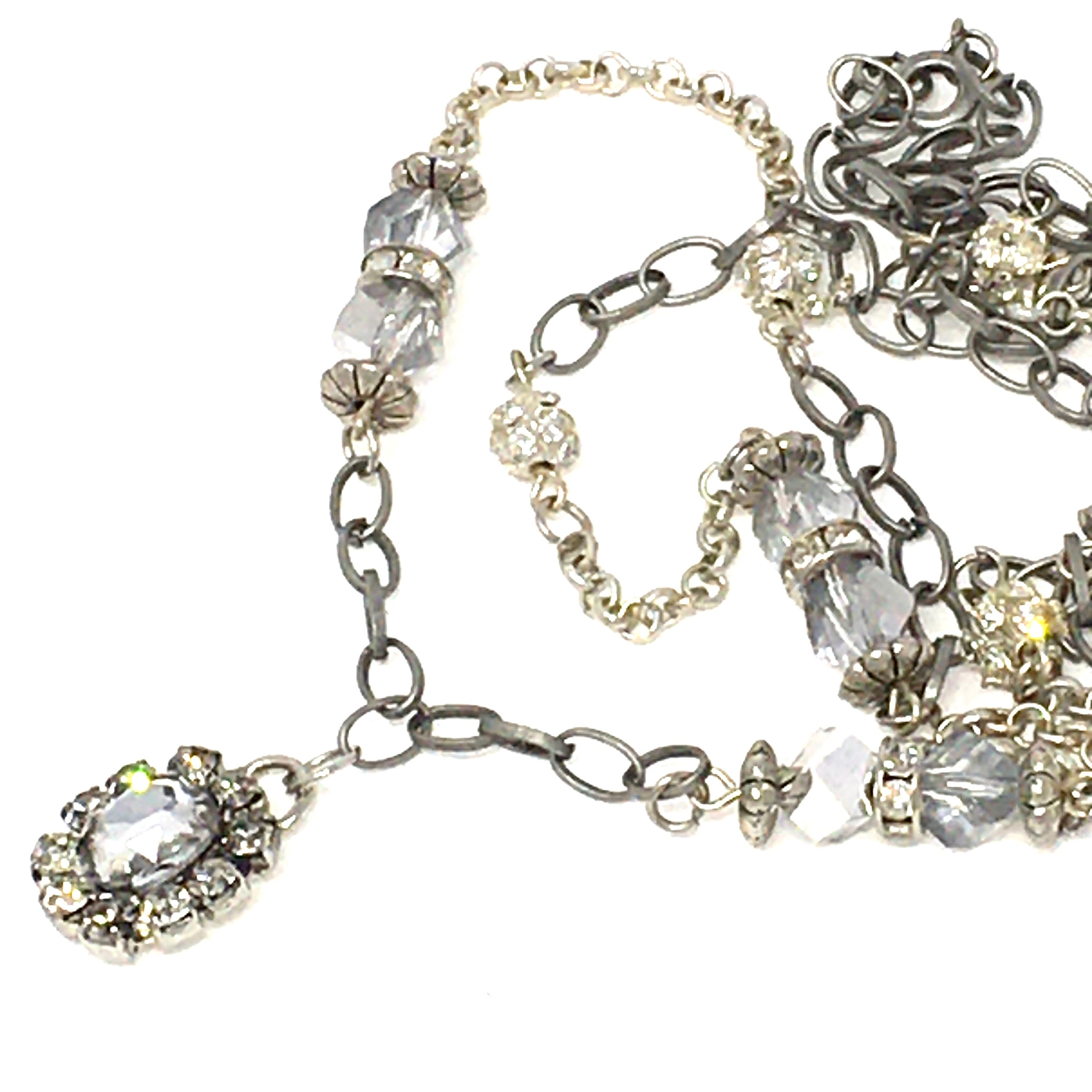 Paris Collection Rhinestone Necklace