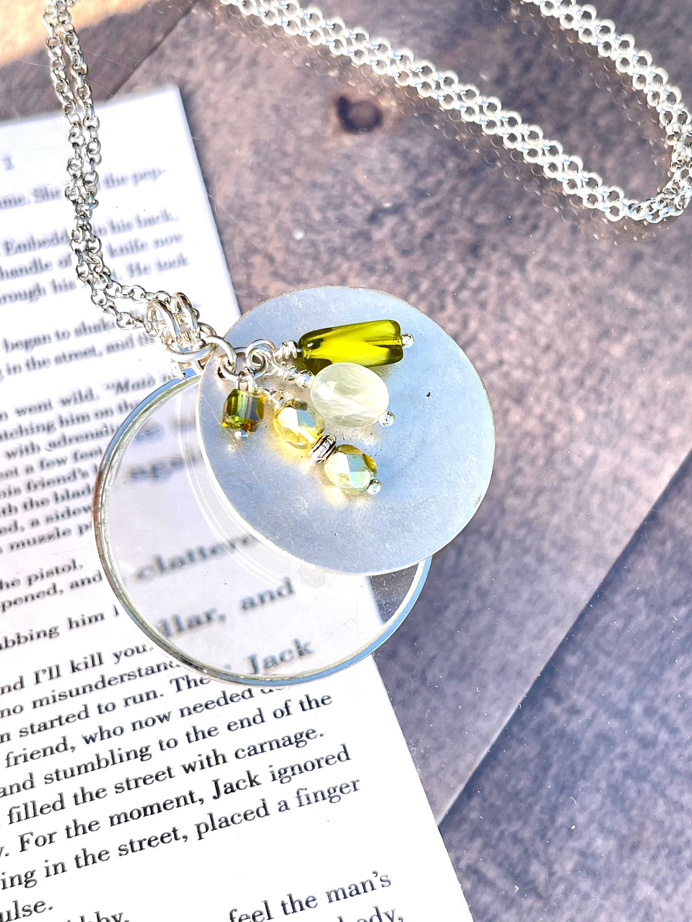 Glass Monocle With Chain