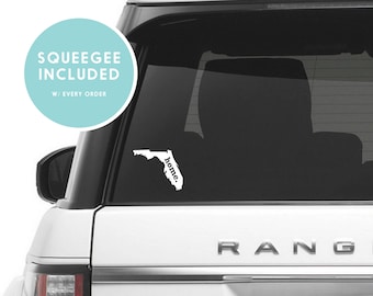 Florida Native Car Decal | Etsy
