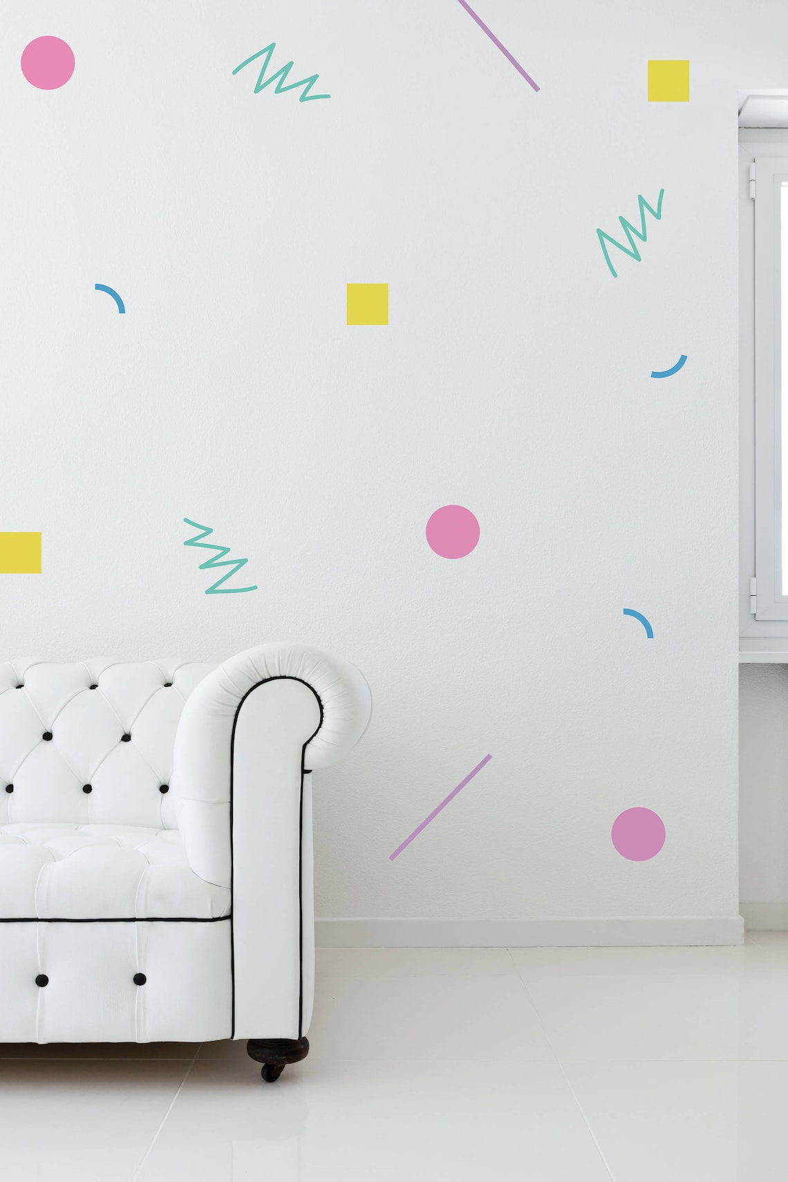 80's Decor // 80's Wall Decals / Wall Sticker / Office - Etsy