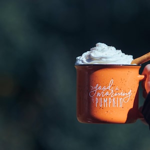 Fall Mug - Pumpkin Coffee Mug / Good Morning Pumpkin / Fall Coffee Mug ...