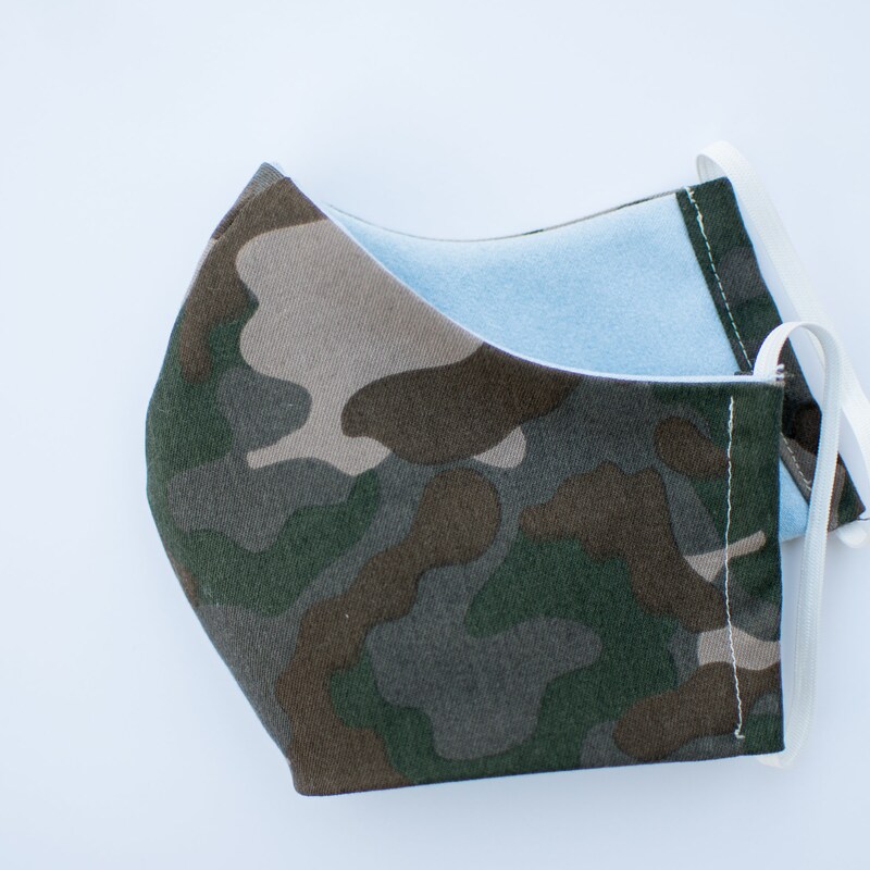 Camo Face Mask - Etsy