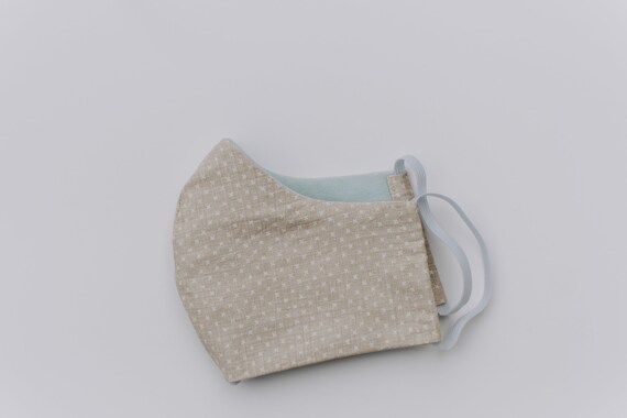 3 Layer Face Mask Chic Face Mask Duckbill Face Mask | Etsy