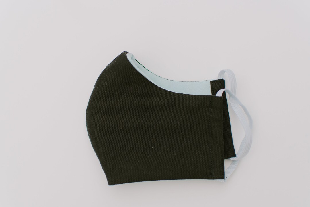 3 Layer Face Mask // Black Face Mask - Duckbill Face Mask - Protective ...