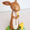 Wolf and Quail Wedding Cake Topper Woodland Wedding Polymer Clay Cake ...