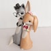 Silver Fox and Rabbit Wedding Cake Topper Animal Wedding - Etsy