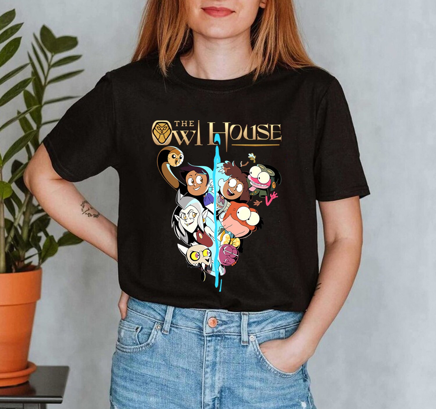 The Owl House And Amphibia Cartoon T-shirt, The Owl House T-Shirt