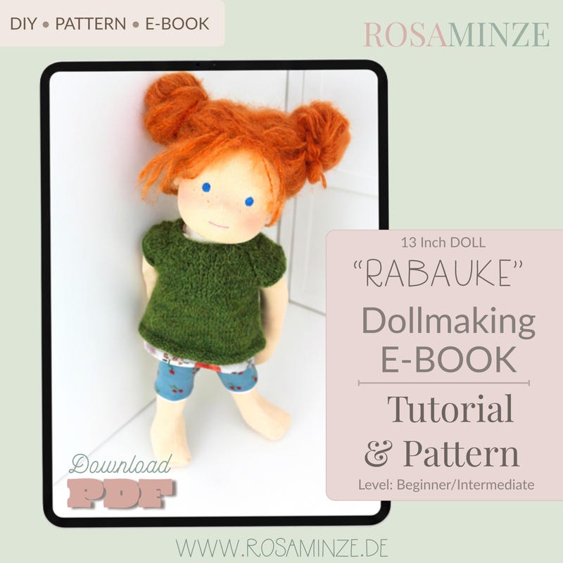 Waldorf Doll Hair Tutorial - Etsy