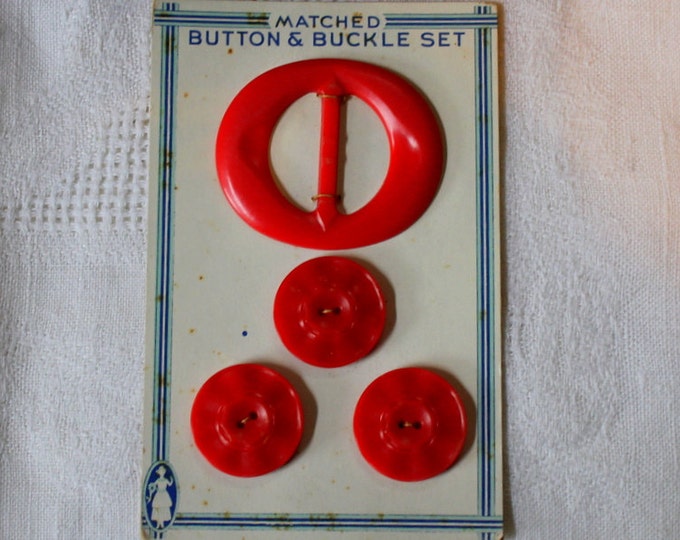 Vintage Colt Firearms Button & Buckle Card - #27 - Cherry Red Colt ...