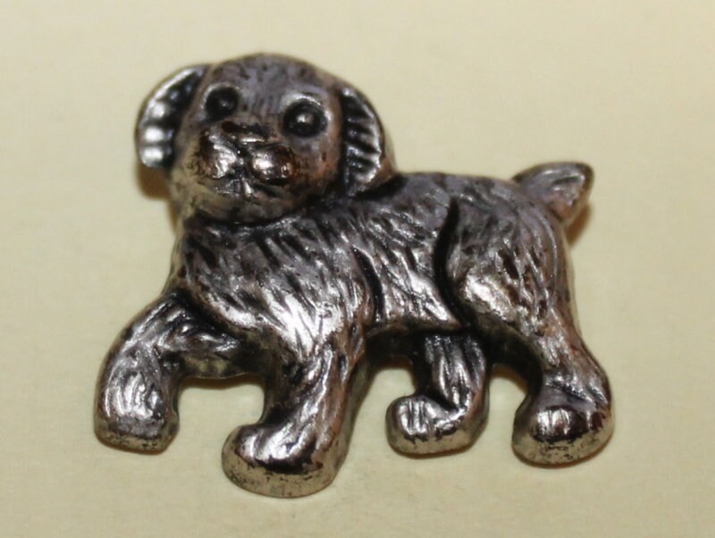 Closures & Fasteners Sewing & Needlecraft Adorable Puppy Dog Button ...