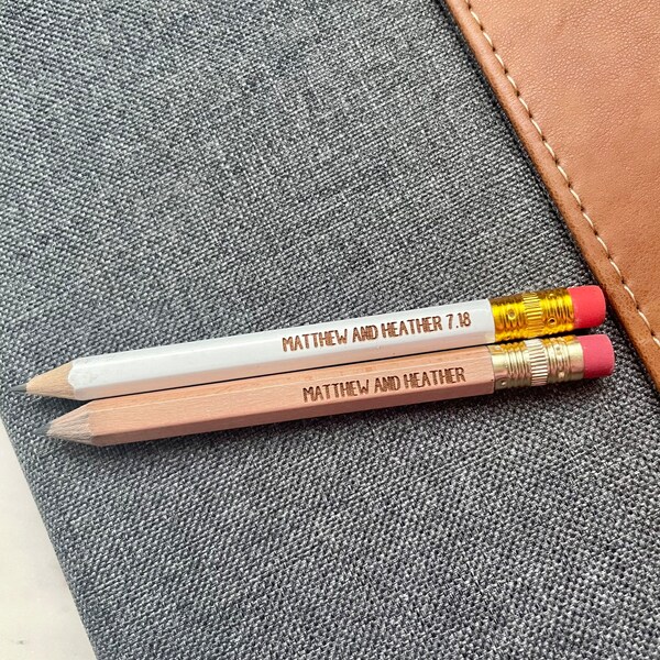 Personalized Pencils - Etsy