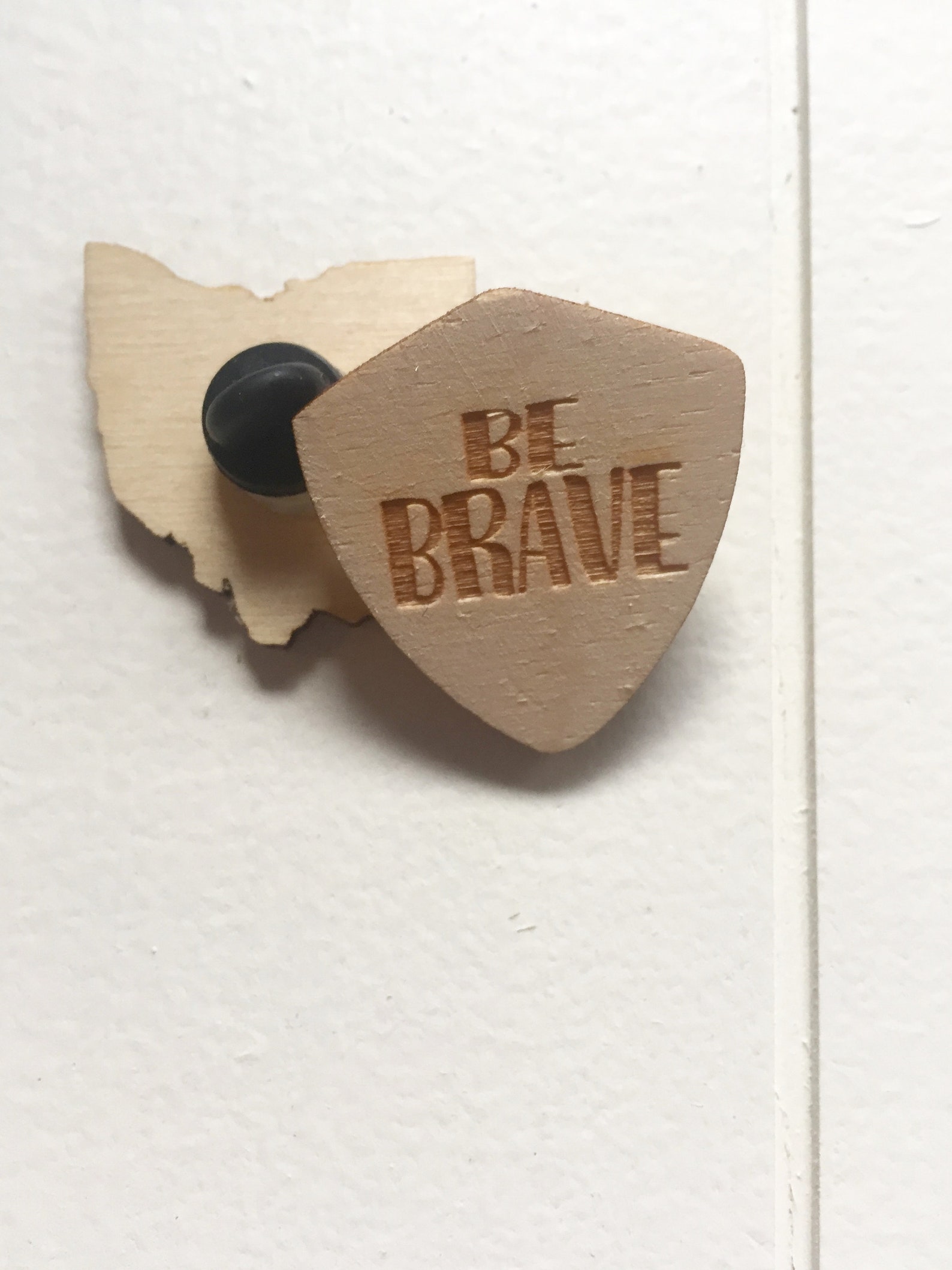 Personalized Custom Wooden Laser Engrave Lapel Pins Custom Pin - Etsy