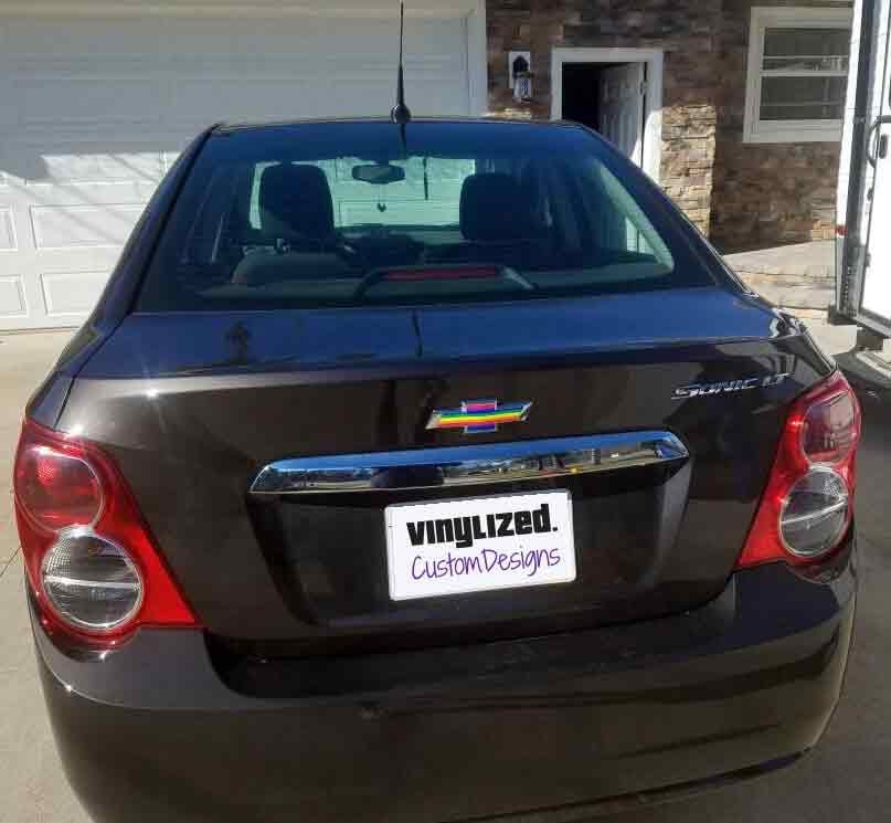 LGBTQIA+ Rainbow Vinyl Decal Car Emblem LGBT Gay Rights Equality Queer ...