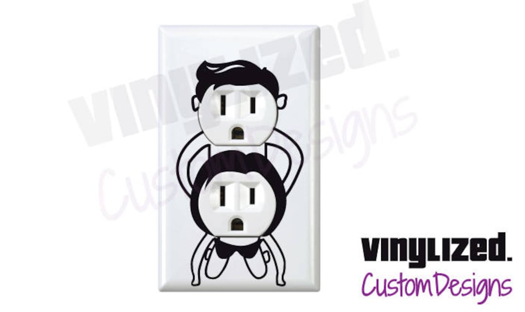 3x Outlet Cover Adult Switchplate Decal Wall Plate Humor Funny Dorm ...