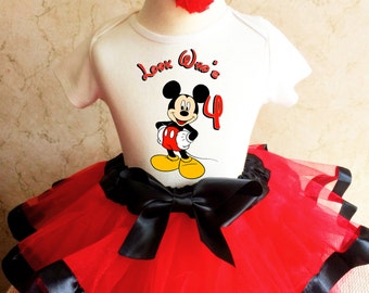 Mickey mouse tutu | Etsy