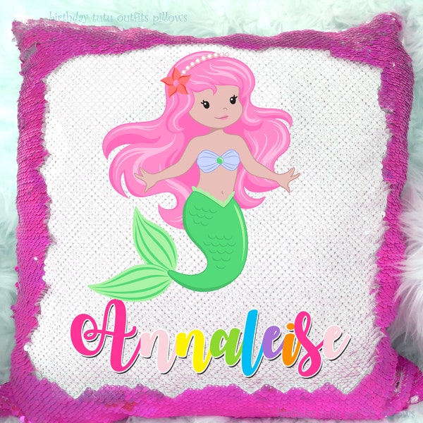Mermaid Pillow - Etsy