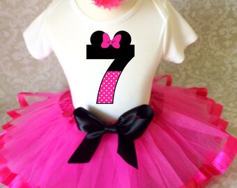 Minnie 7th Birthday | Etsy