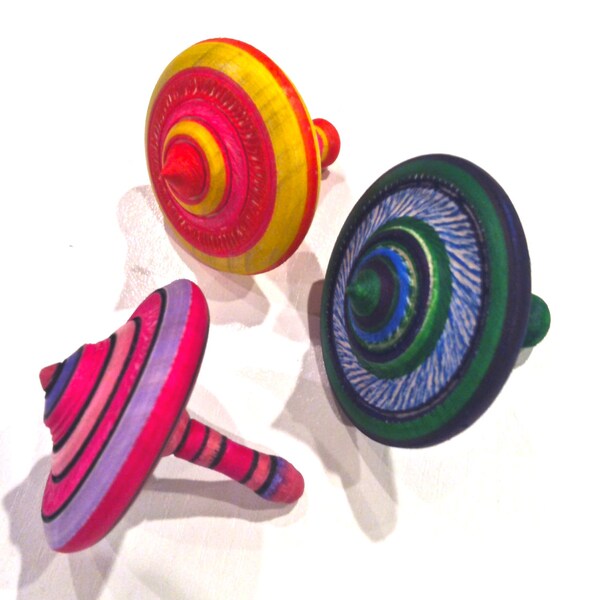 Spinning Tops - Etsy