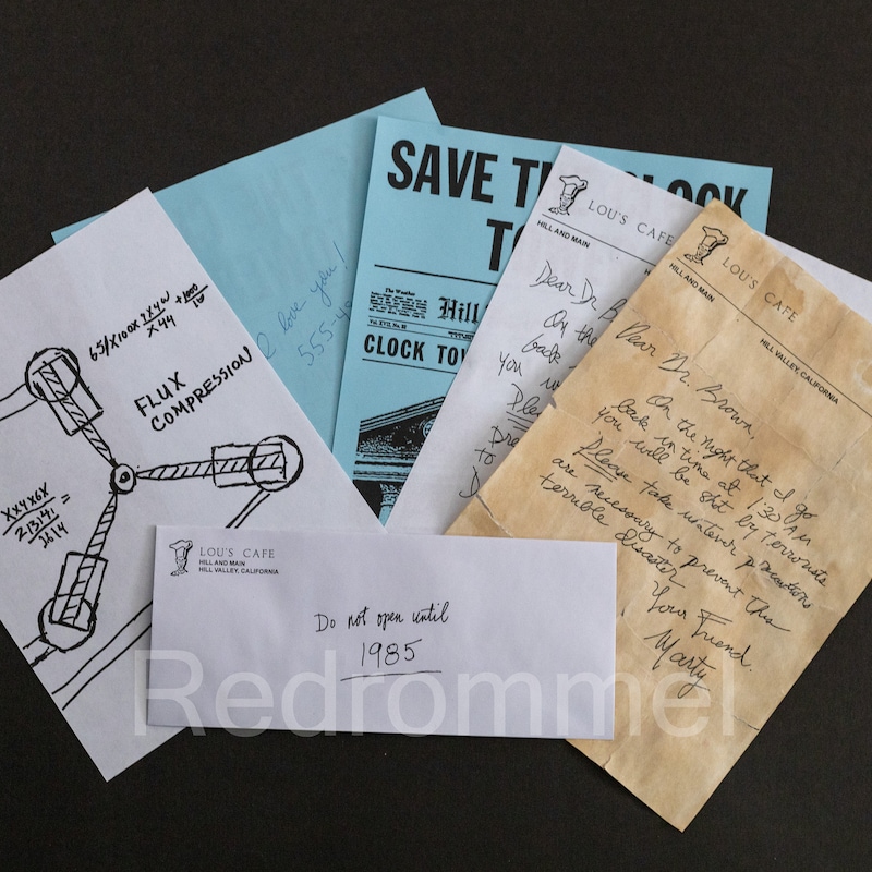 Back to the Future Props - Etsy