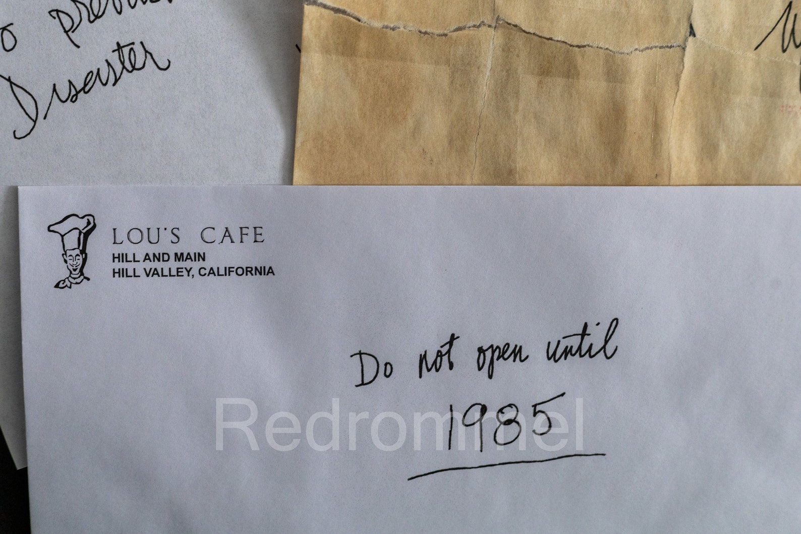 BTTF Back to the Future Prop Marty's Letter to Doc - Etsy