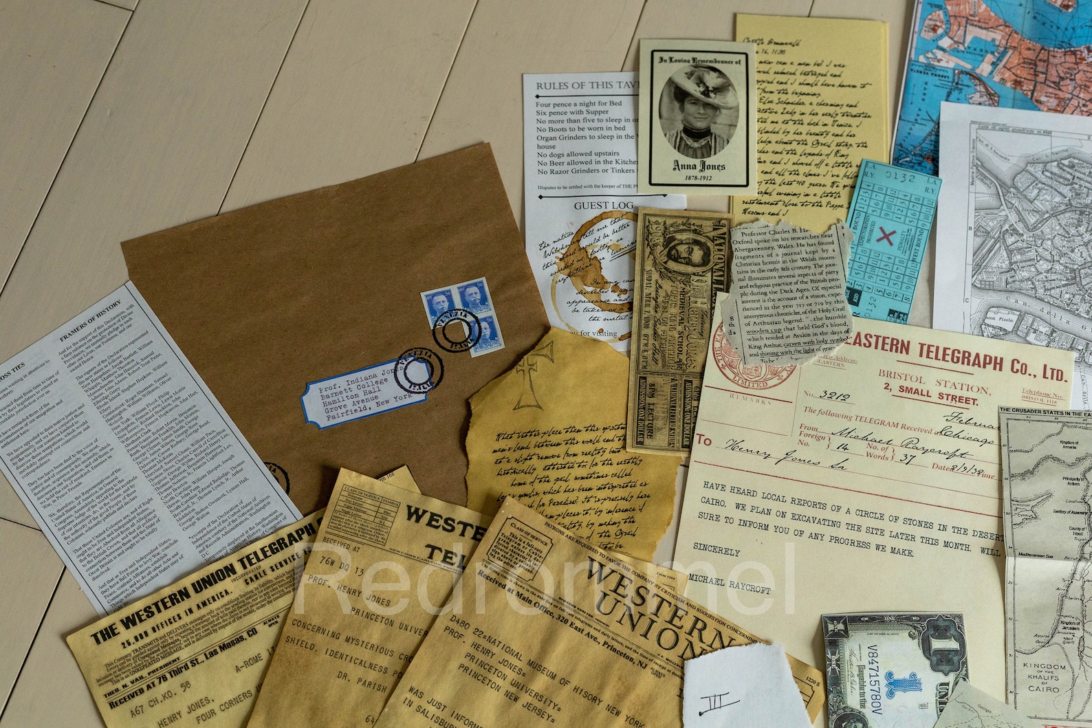 INSERTS ONLY Grail Diary Indiana Jones Fan Made Prop - Etsy