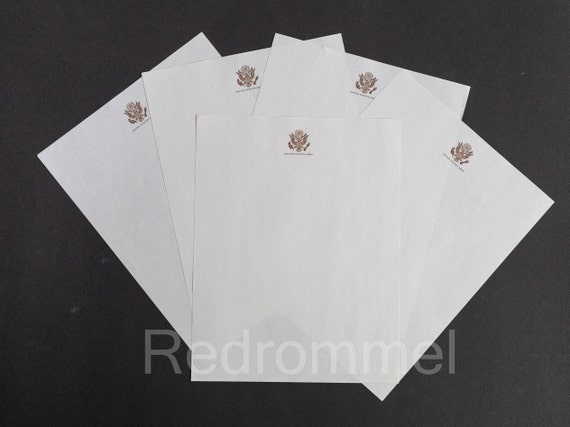 WW2 American US Army Letterhead - Etsy Ireland