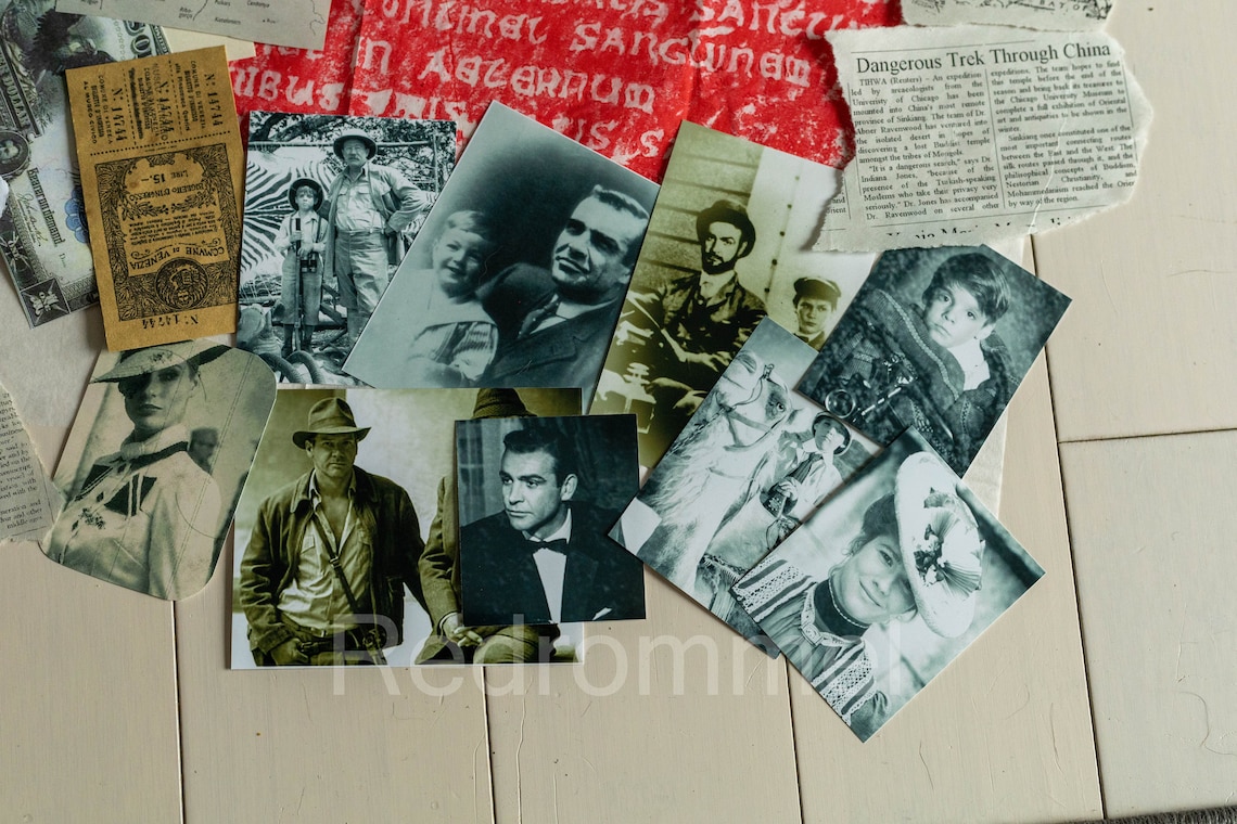 INSERTS ONLY Grail Diary Indiana Jones Fan Made Prop - Etsy