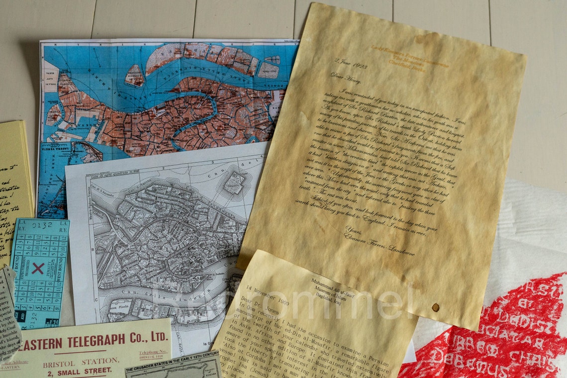 INSERTS ONLY Grail Diary Indiana Jones Fan Made Prop - Etsy