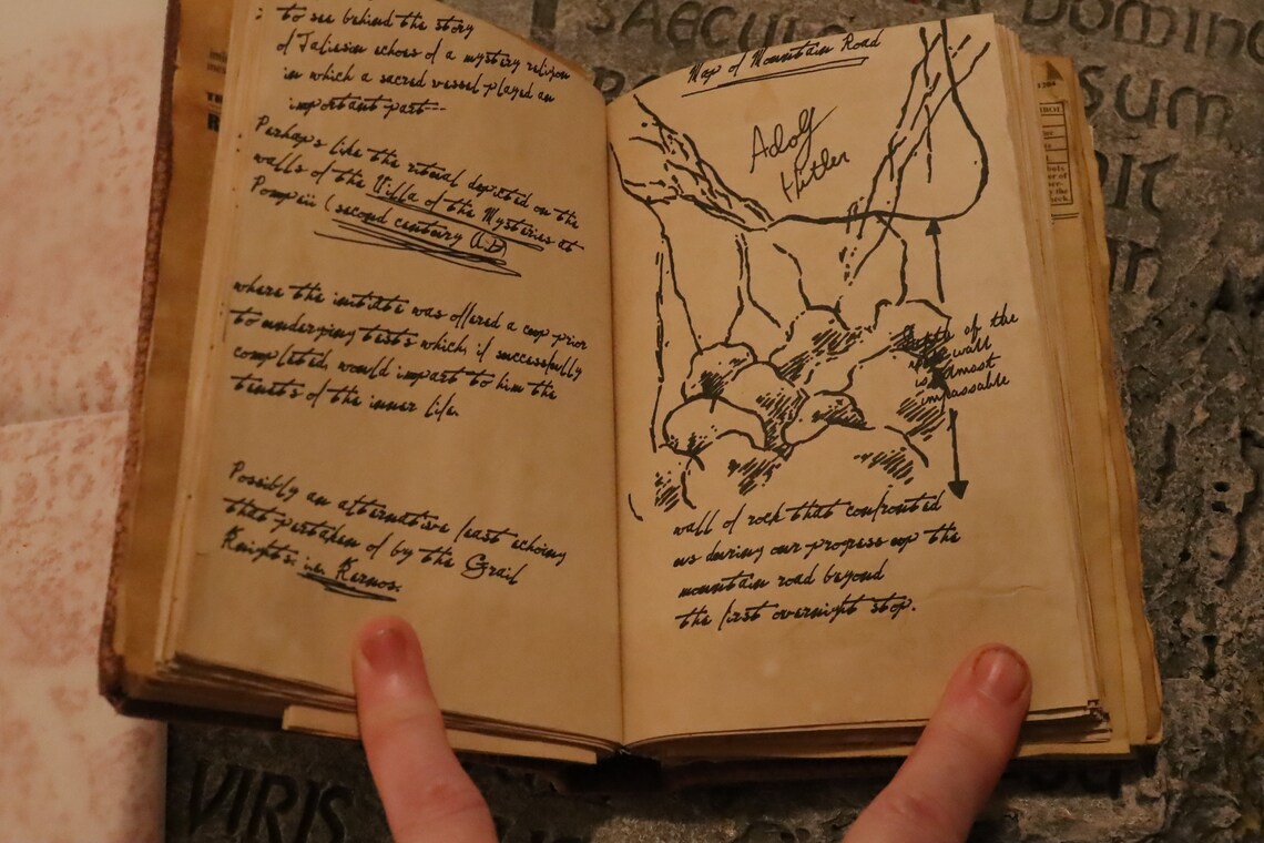 NO INSERTS*** Grail Diary - Indiana Jones Fan Made Prop Replica - Etsy