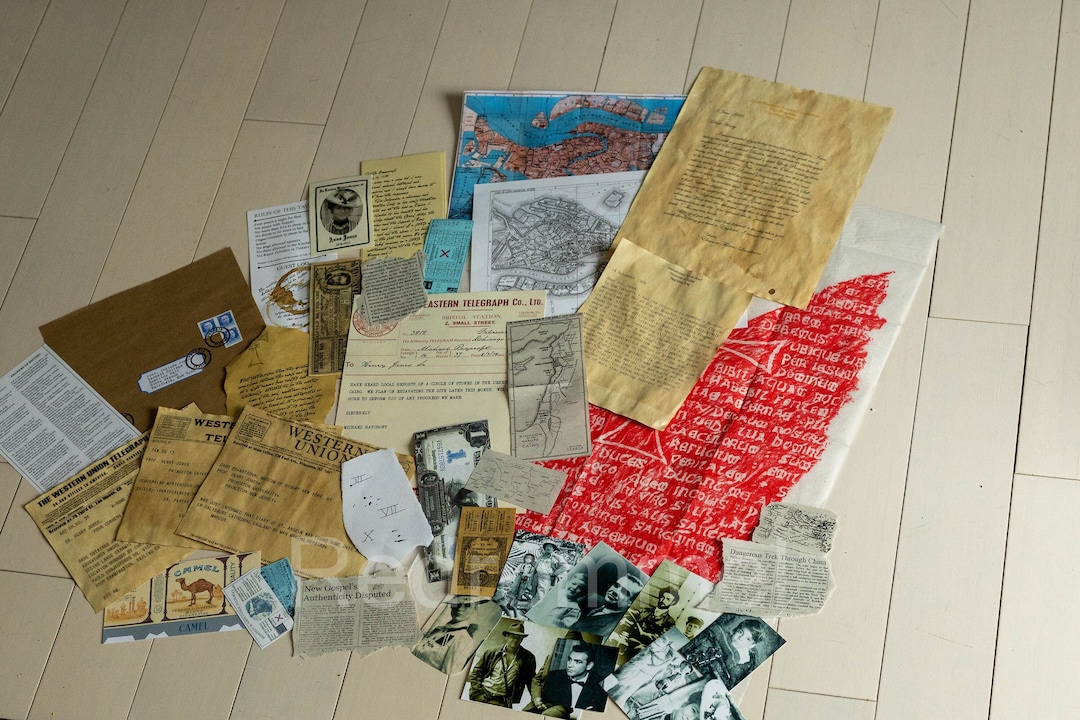 INSERTS ONLY ** Grail Diary- Indiana Jones Fan Made Prop Replica - Etsy