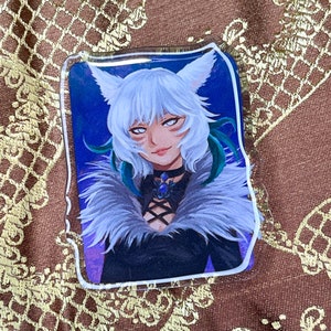 Final Fantasy XIV Inspired Pin Arts G'raha, Emet, Zero, Estinien ...
