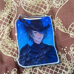 Final Fantasy XIV Inspired Pin Arts G'raha, Emet, Zero, Estinien ...