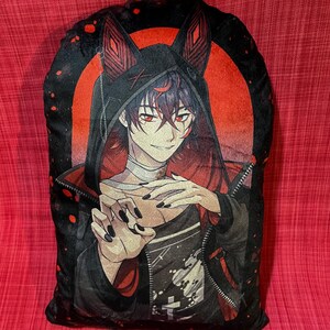 Vtuber Ironmouse Mori Ina K9kuro Shoto Pillow Plush Fan Art - Etsy
