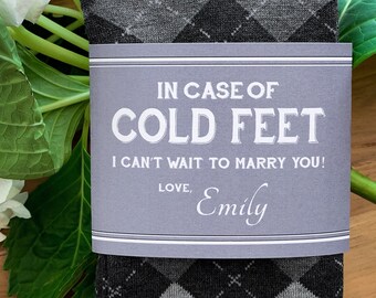 In Case of Cold Feet | Etsy