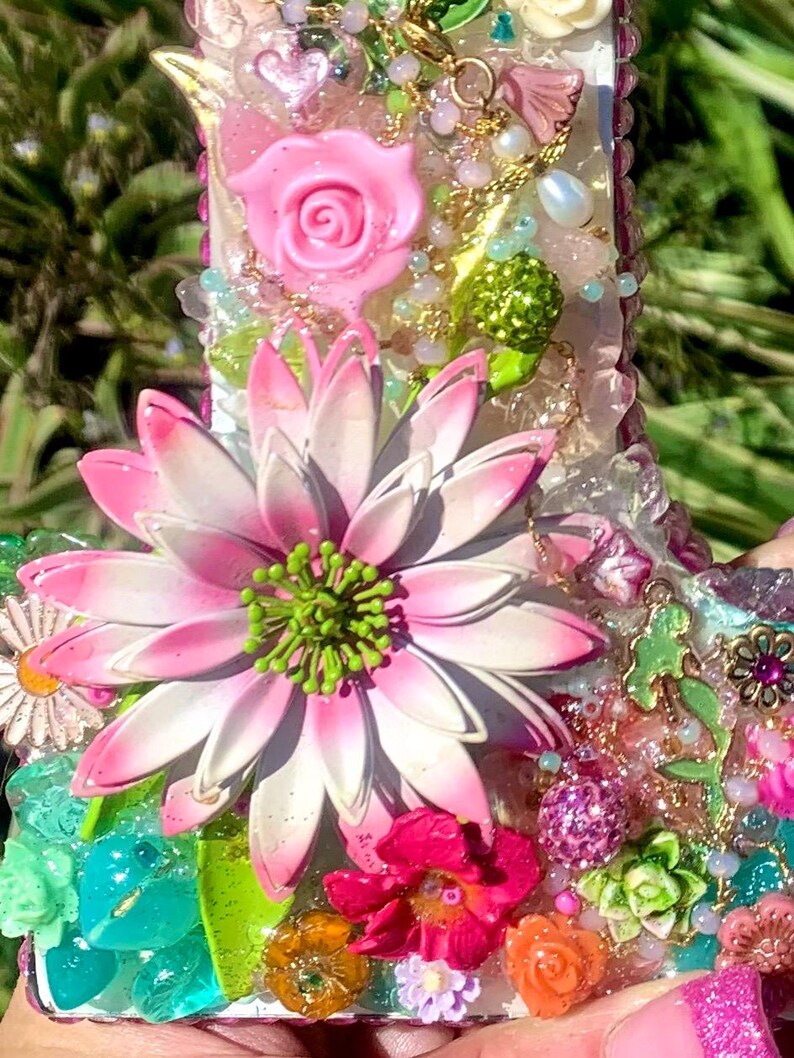 Decorative Letter L, Nursery Room Bling, Floral Initials, Bridal Baby ...