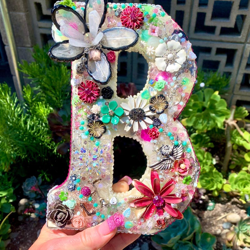 Letter Embellishments - Etsy