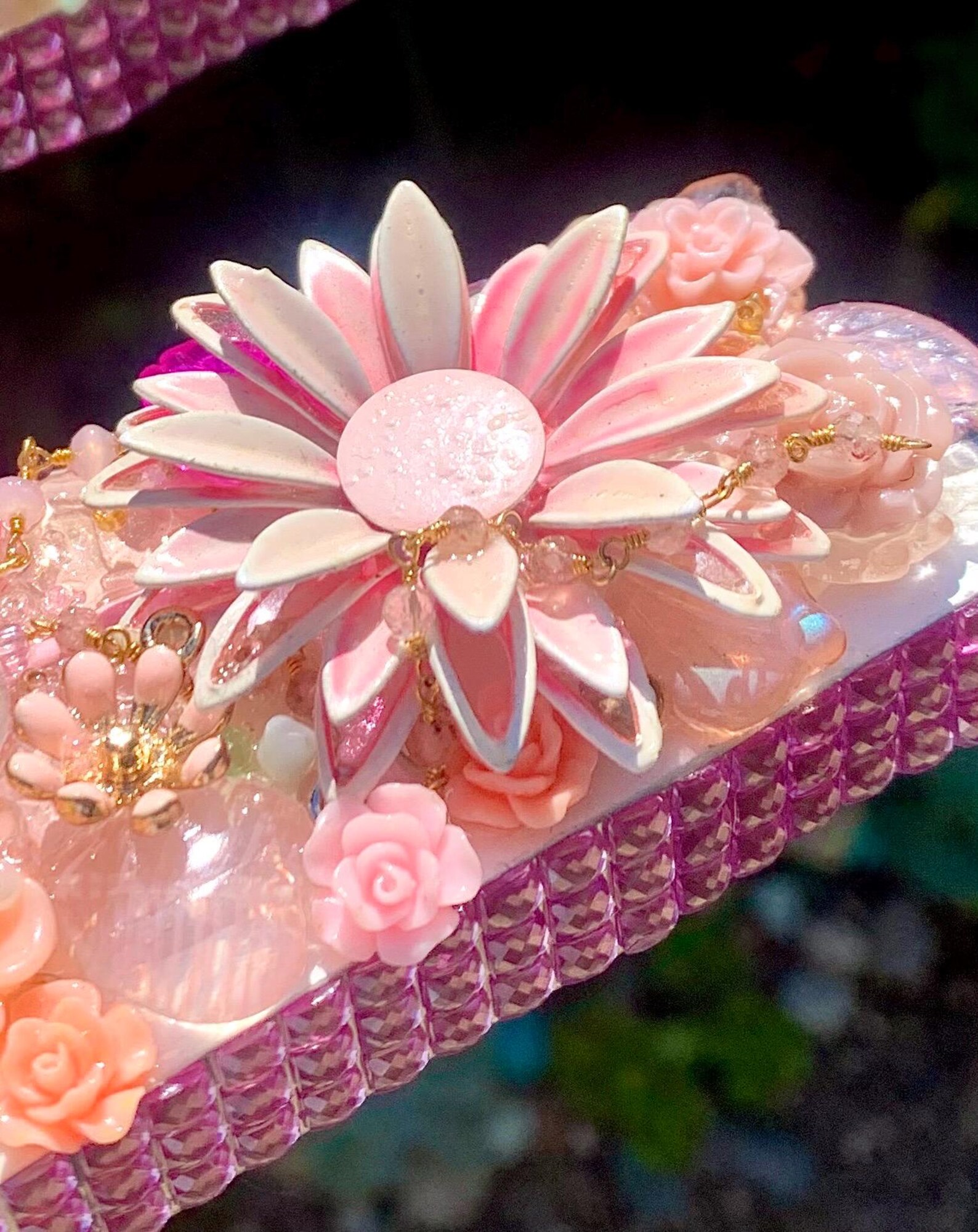 Decorative Letter L, Nursery Room Bling, Floral Initials, Bridal Baby ...