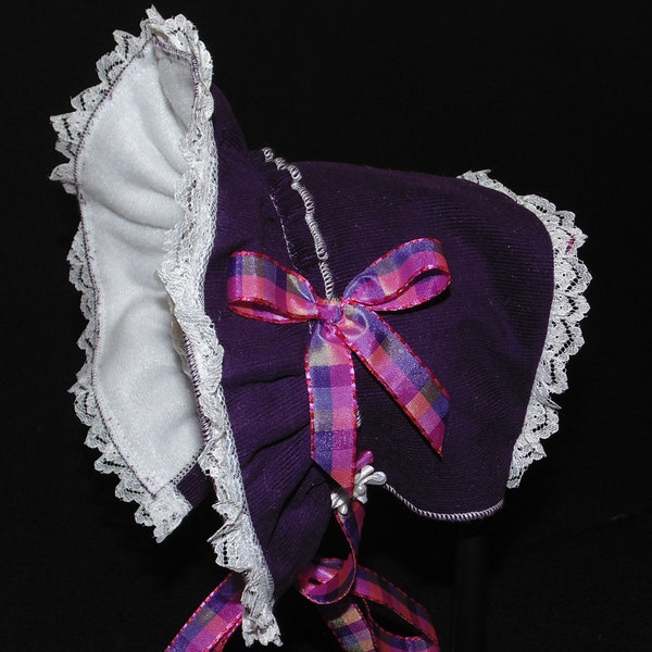 Fleece Bonnet - Etsy