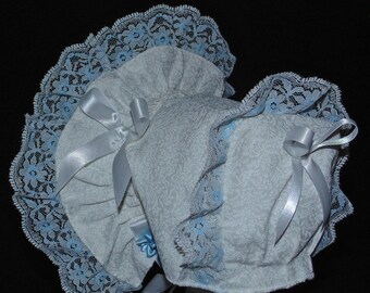 Blue Baby Bonnet - Etsy