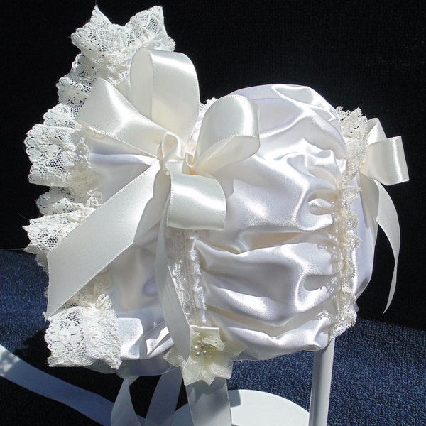 Baptism Bonnet - Etsy