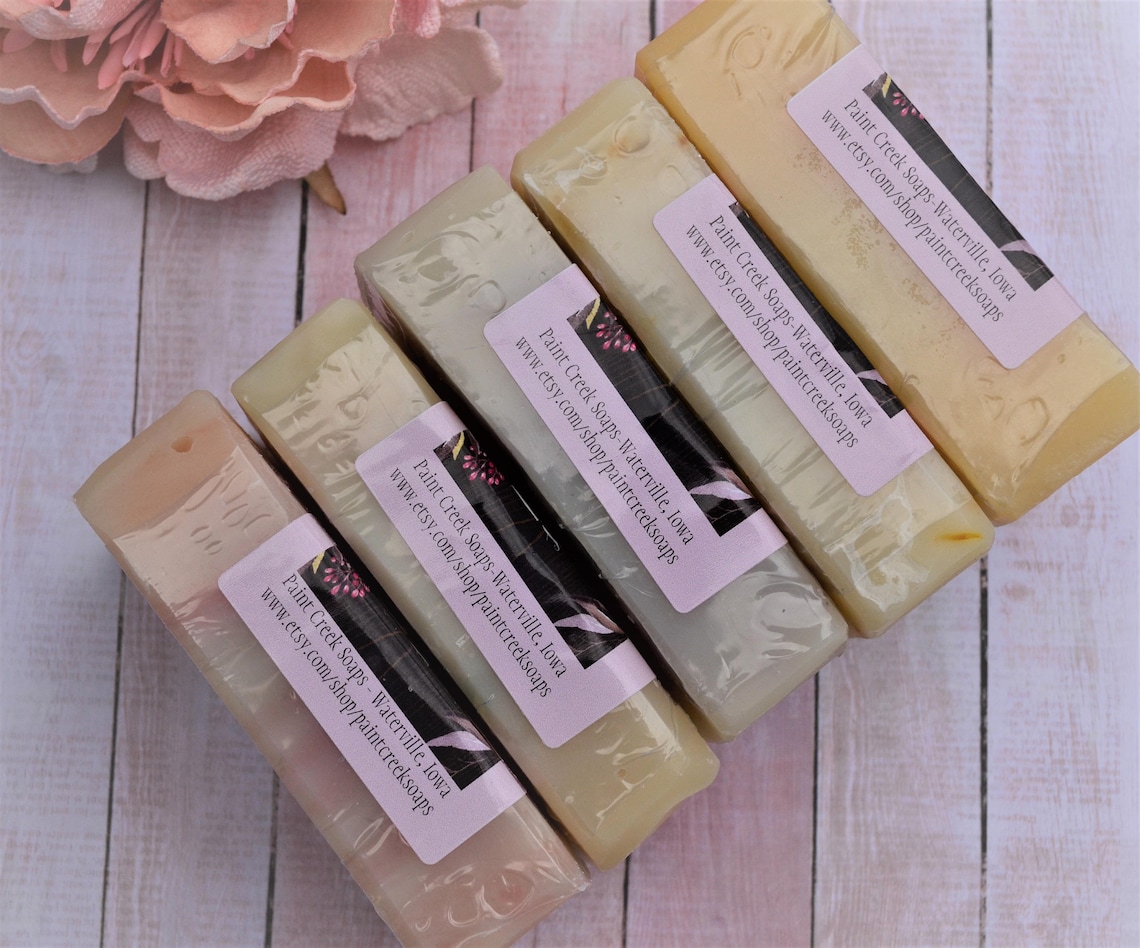 Assorted Scented Handmade Soap Sampler Ready To Ship Etsy