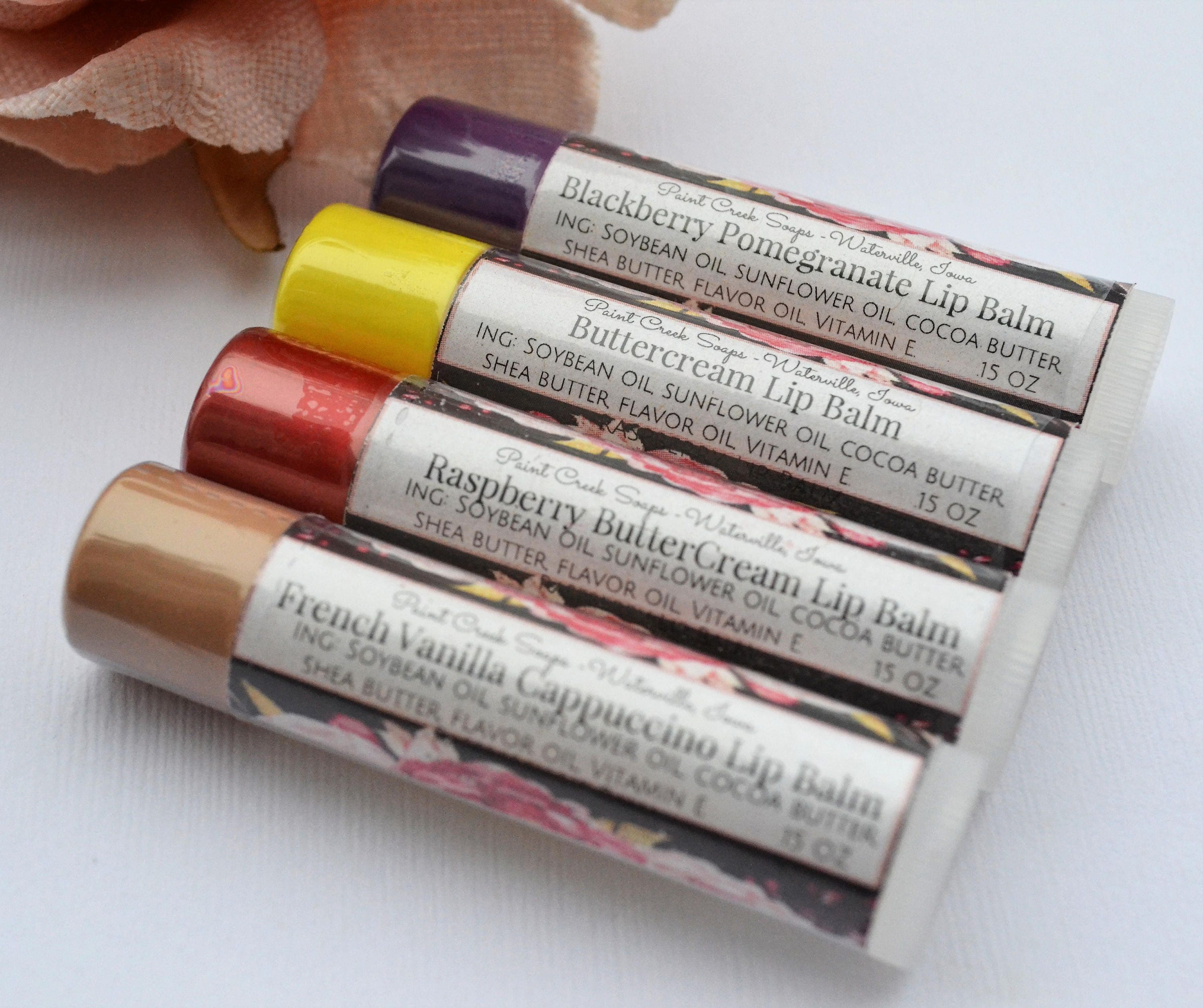 Lip Balm Assortment Lip Balm Multi-pack Lip Balm Gift Set | Etsy