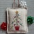 Cross Stitch Button Tree Ornament, Crafty Christmas Decoration, Folk ...