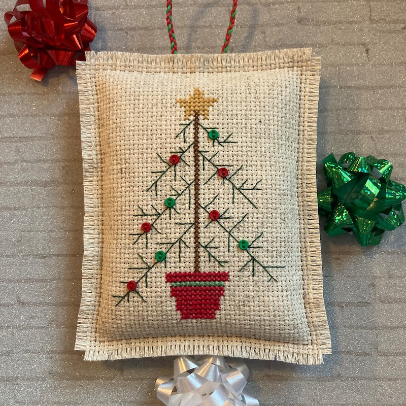 Cross Stitch Button - Etsy