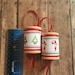 Sewing Spool Cross Stitch Ornament, Christmas Tree Decor, Large Thread ...