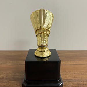 Custom Badminton Trophy – Personalized Engraving Included – Player ...