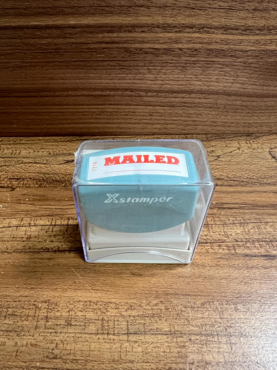 Mailed Stock Stamp Self-inking Red Ink for Confirming Documents Have ...