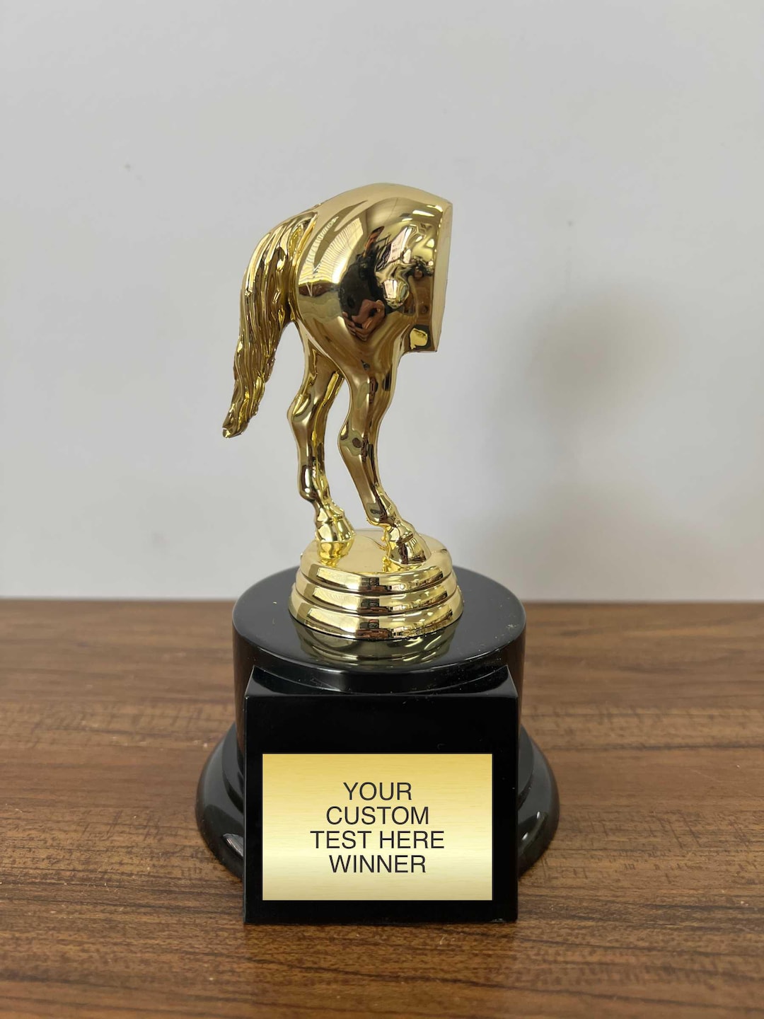 Biggest Horse's Ass Trophy - Funny Loser Award, Gag Gift - Etsy